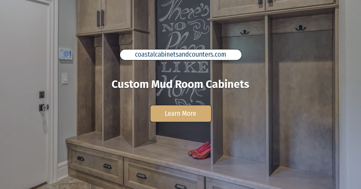 Custom Mud Room Cabinets | Organized & Stylish Entryway